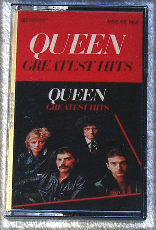 Arena Rock QUEEN Greatest Hits (Compilation) Reissue Cassette 1984