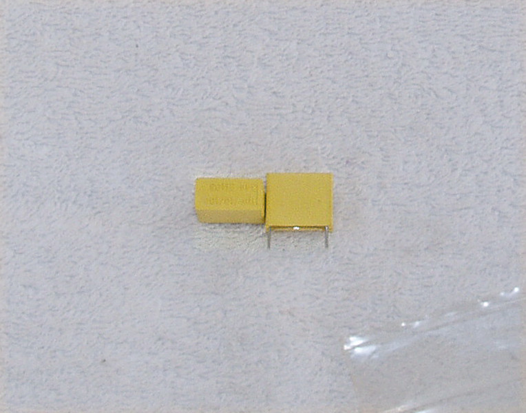 PHILIPS 1uF 100V 10% 'YELLOW JACKET' Polycarbonate Film Capacitor NEW ...