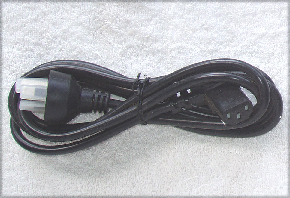 GONGXING 1.75 Metre IEC POWER LEAD Right Angle C13 To Australian 3 Pin ...