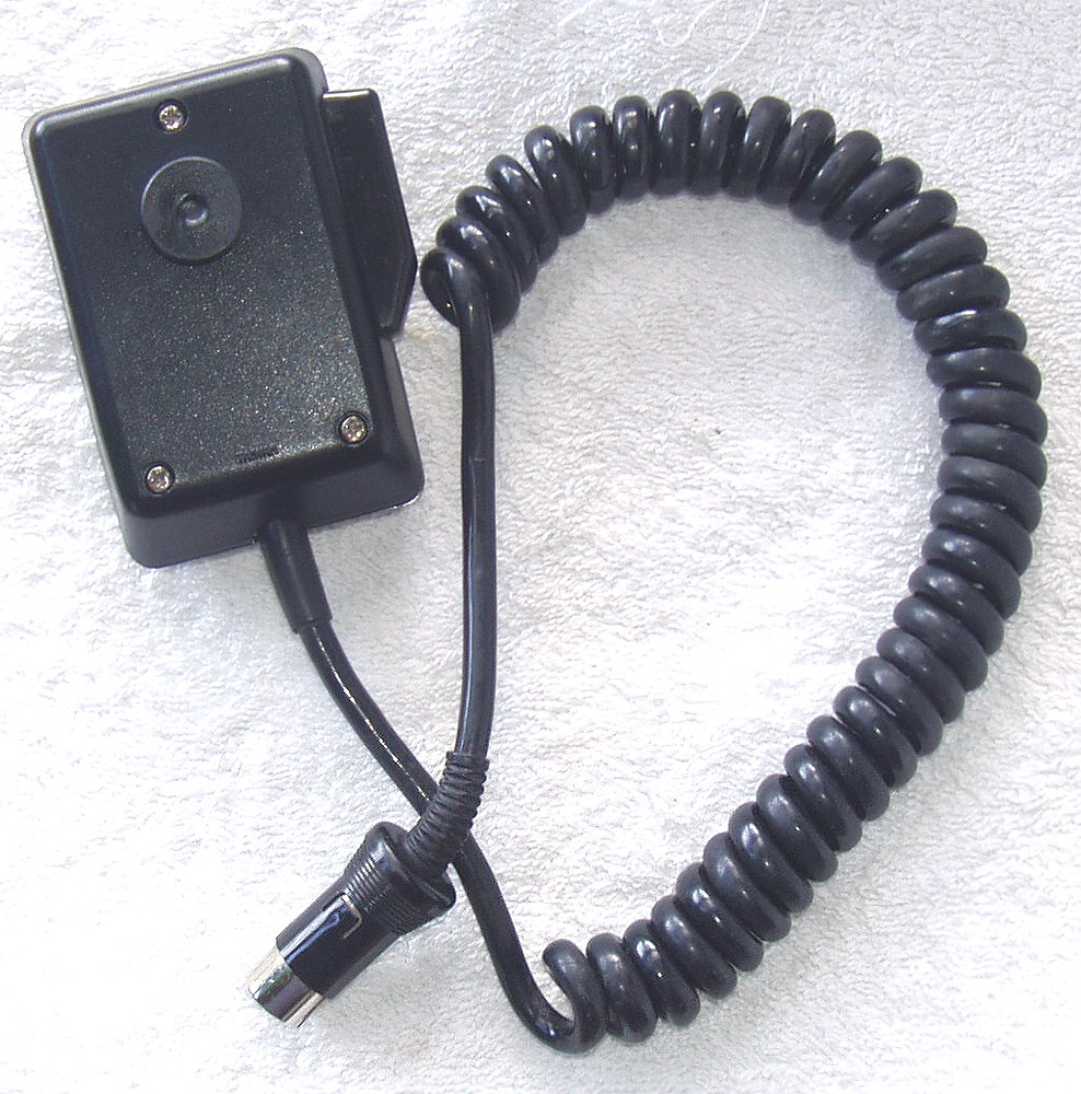 1980's REALISTIC Transceiver Microphone Heavy Duty Curly Cord 5 Pin DIN ...