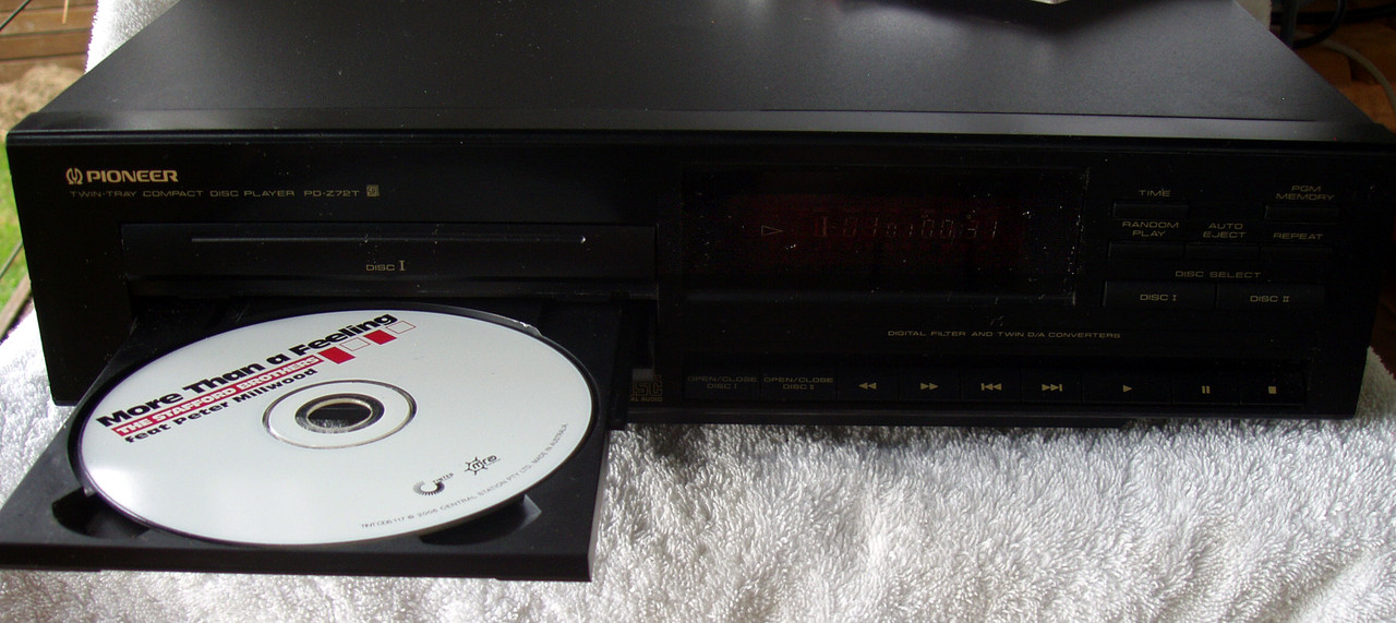 PIONEER Double Tray CD Player Model: PD-Z72T USED Tested Working Great!