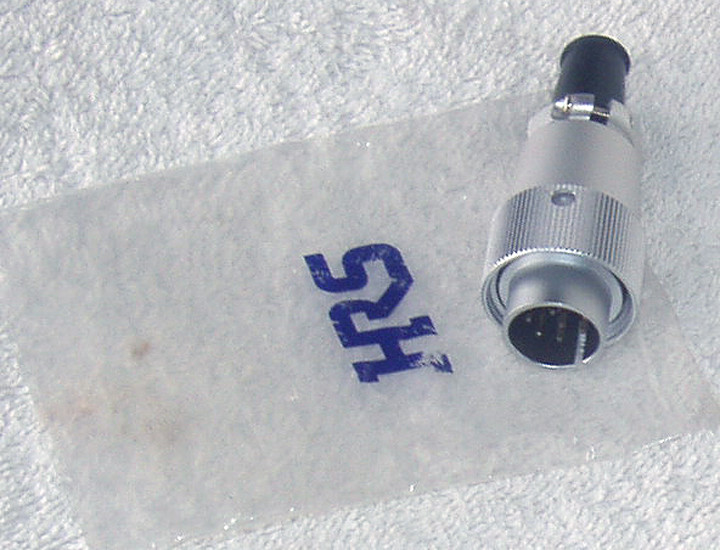 HIROSE (Japan) 10 Way Circular Male Line Connector NEW Old Stock