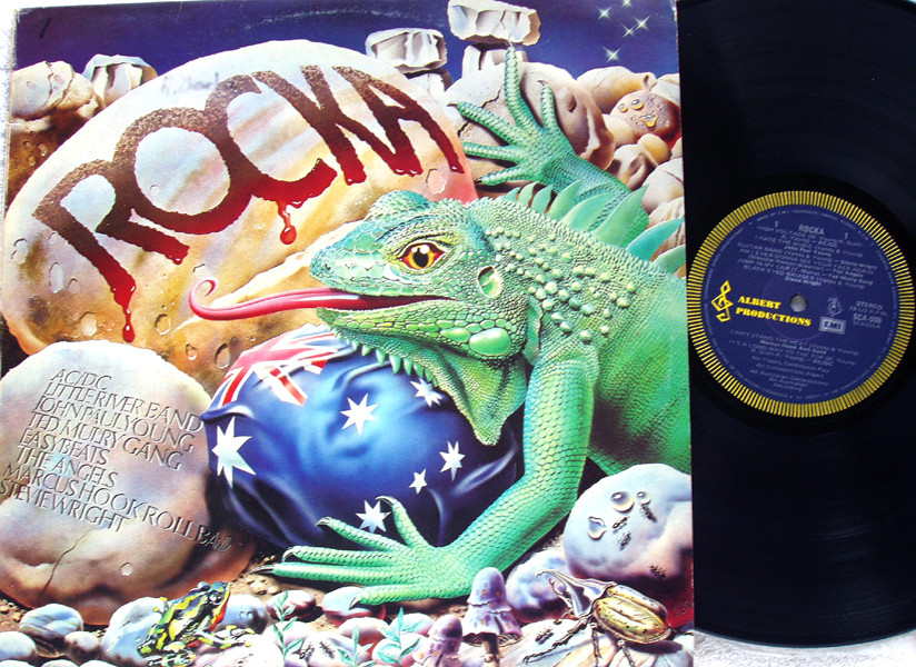 Australian Rock - ROCKA (Albert Productions Compilation) Vinyl 1976