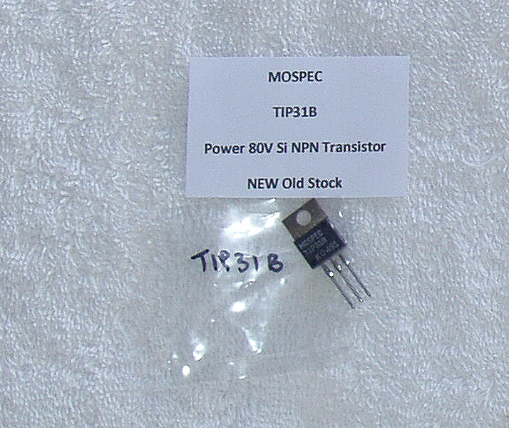 MOSPEC TIP31B (Power 80V Si NPN Transistor) NEW Old Stock