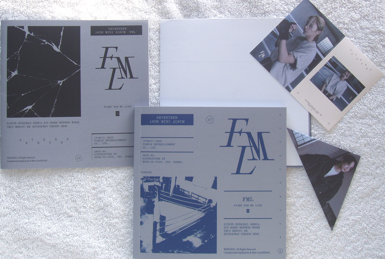 K-Pop SEVENTEEN 세븐틴 FML CD Fight For My Life Version 2023
