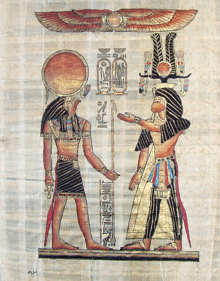 Ancient Egyptian Papyrus Art