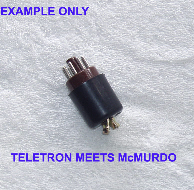 McMURDO (Australia) Octal Connector Boot With Cable Strain Relief NEW ...