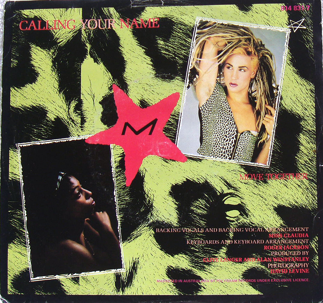 Synth Pop - MARILYN Calling Your Name 7" Vinyl 1984