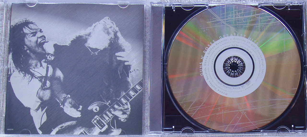 Glam Hard Rock - GUNS 'N' ROSES Greatest Hits CD 2004