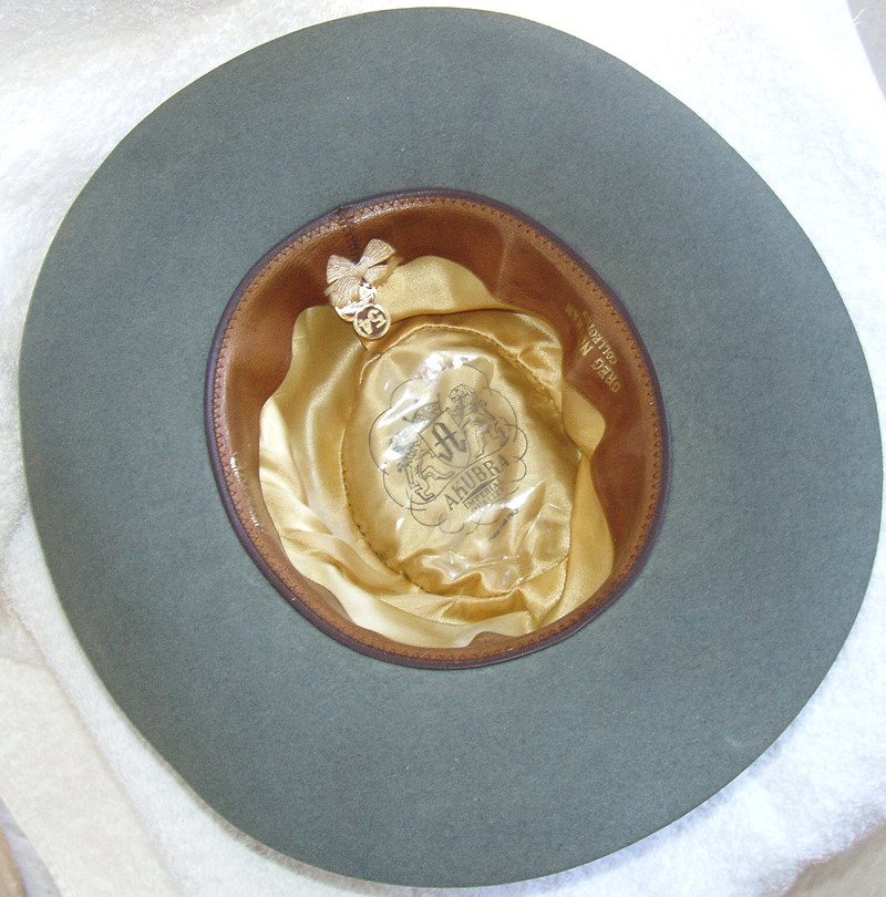 Iconic Akubra Greg Norman Collection Hat Size 54