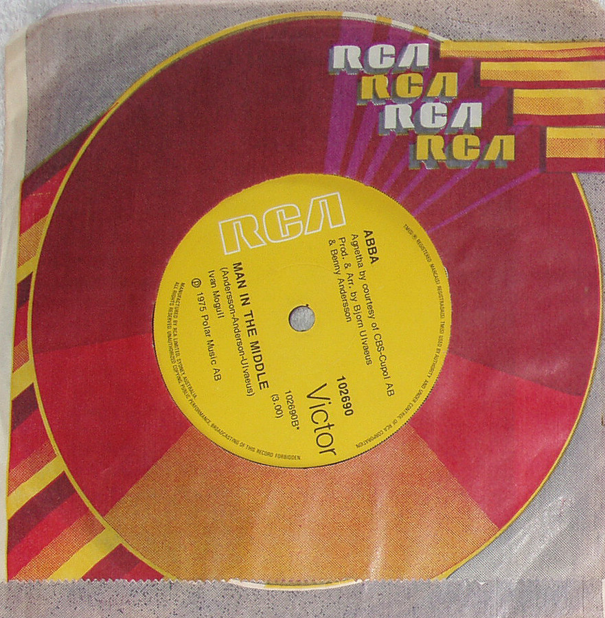 Pop Rock - ABBA SOS 7" Vinyl 1975