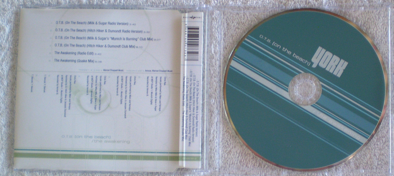 Classic Trance House - YORK O.T.B. (On The Beach) CD 1999
