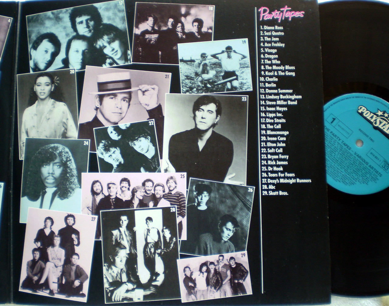 Funk Soul Pop Rock - PARTY TAPES 32 Original Hits By The Original ...