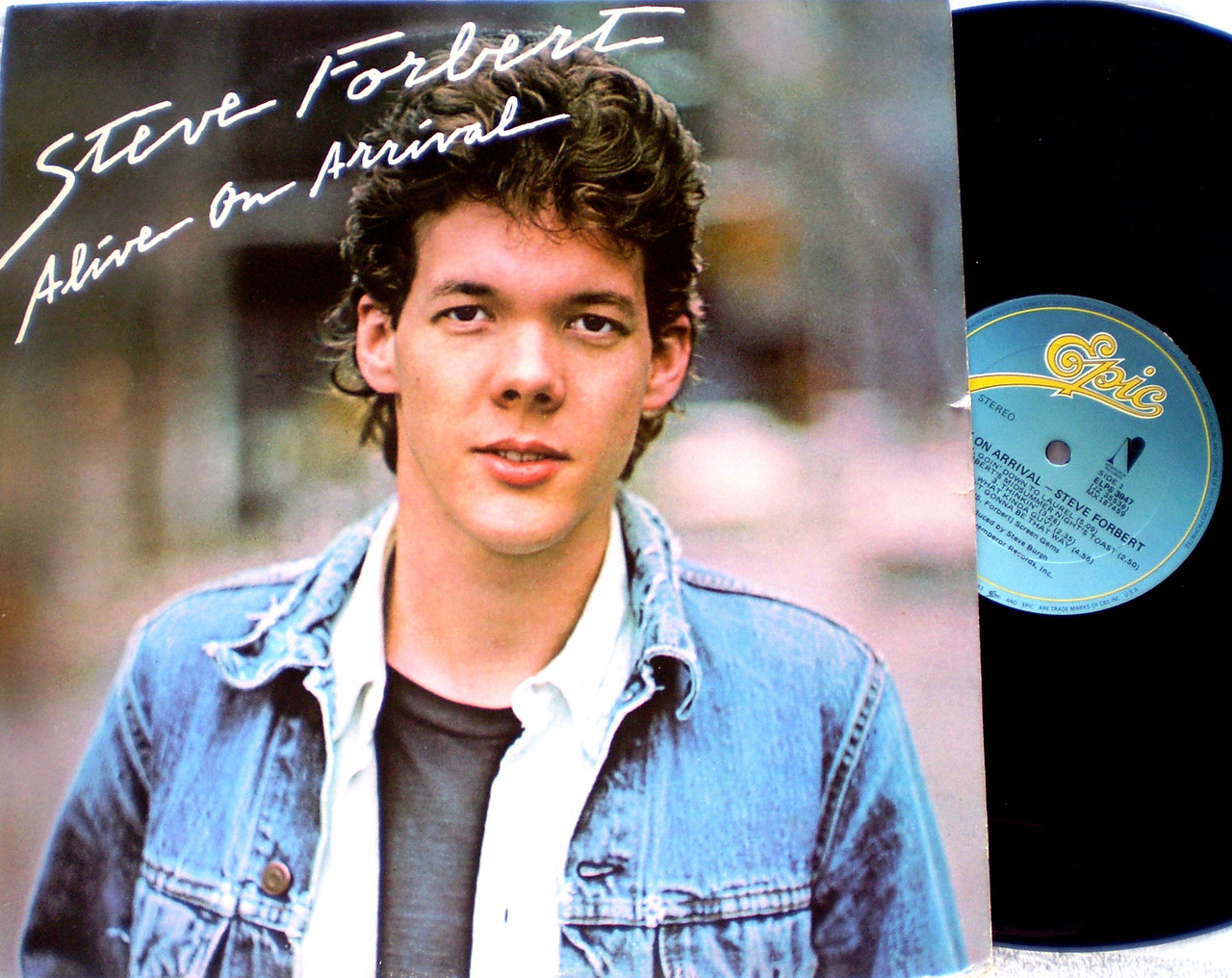 Folk Rock - STEVE FORBERT Alive On Arrival Vinyl 1978