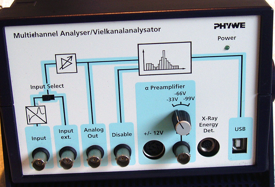 PHYWE Multichannel Analyser Experimental Laboratory Equipment