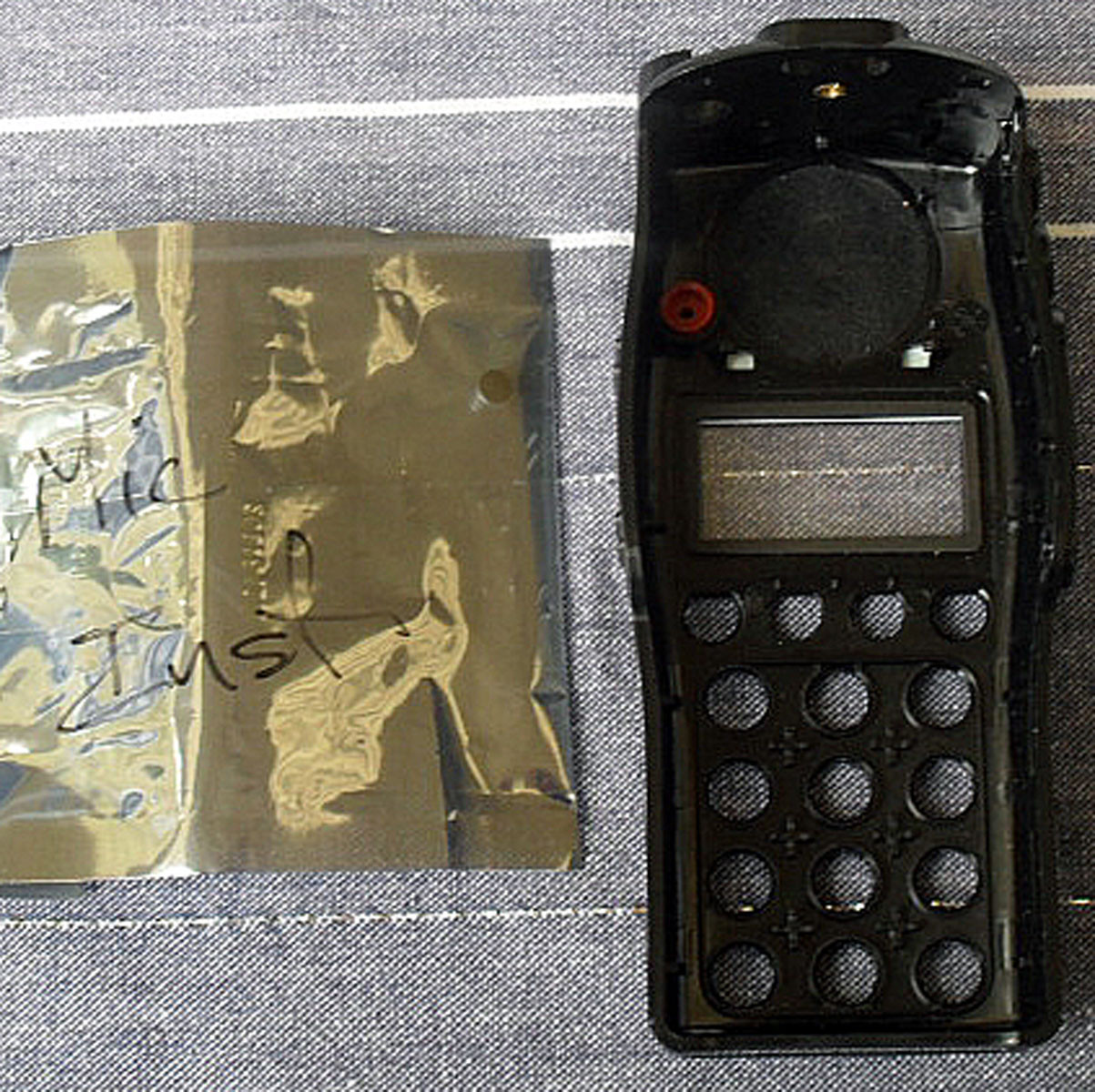 Philips Simoco SRP9100 NEW case - front only (& mic insert)