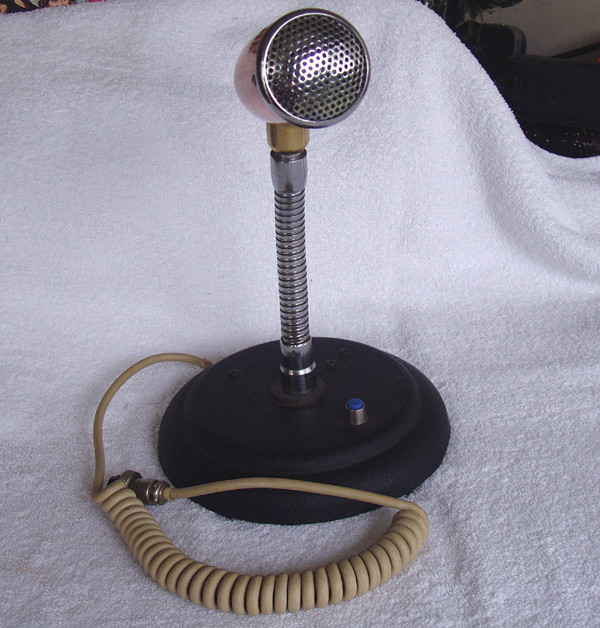 1950's LOOKING Desk Communications microphone - Shure capsule