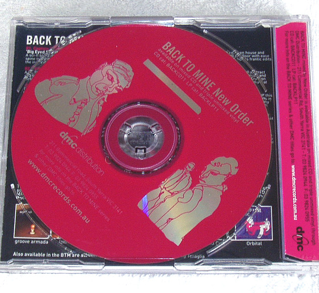 Avantgarde Disco Techno Rock - NEW ORDER Back To Mine Compilation CD 2002