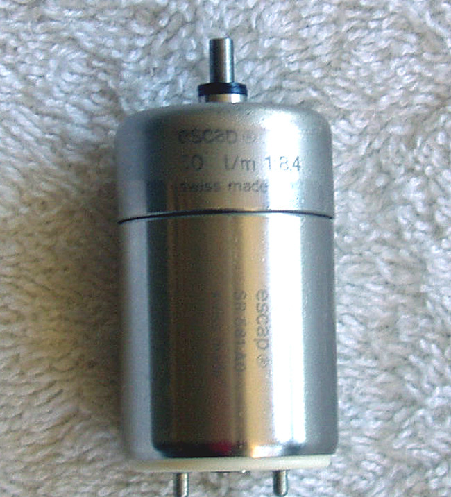 ESCAP DC Motor with gearhead - Swiss precison engineering
