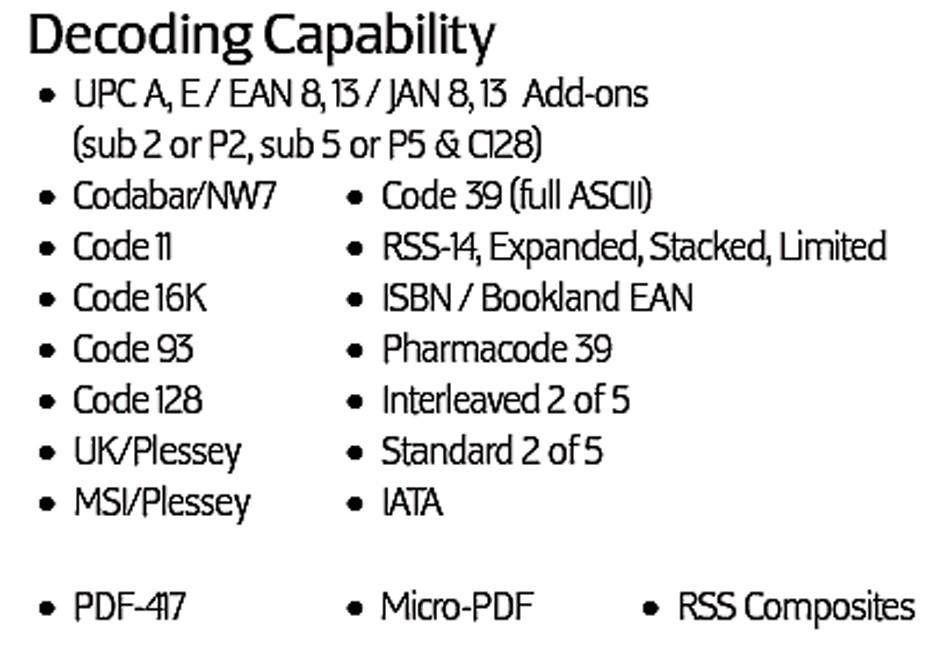 PSC Quickscan 6500 Handheld Barcode Scanner - As New