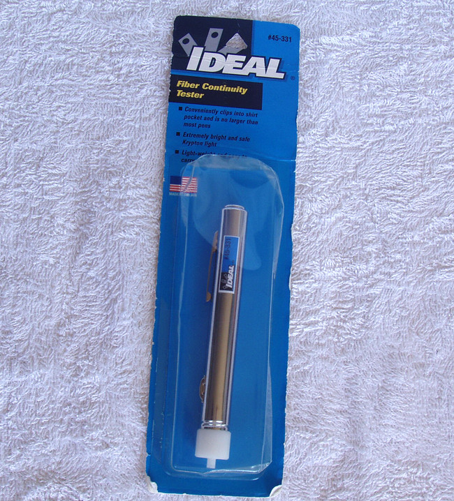 IDEAL Optical Fiber Continuity Tool #45-331 NEW Old Stock