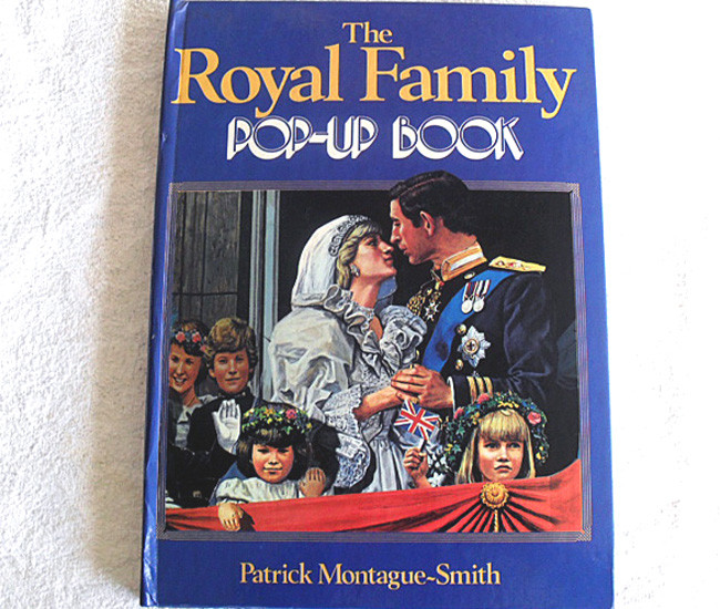 Diecut "Pop Up" Engineered Book - THE ROYAL FAMILY 1984