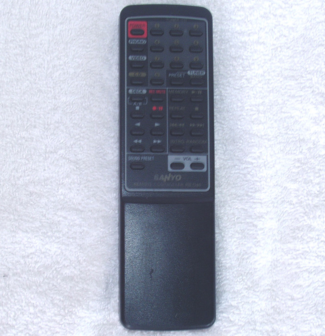 ORIGINAL SANYO DC-D40 Mini System remote control (Used)