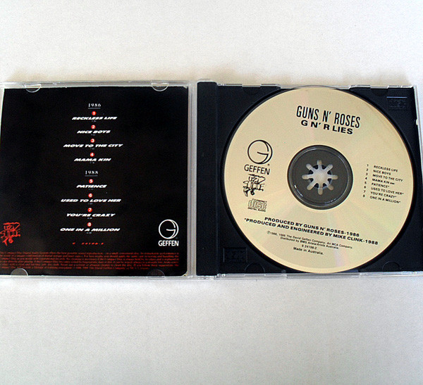 Guns N Roses - Lies CD 1988