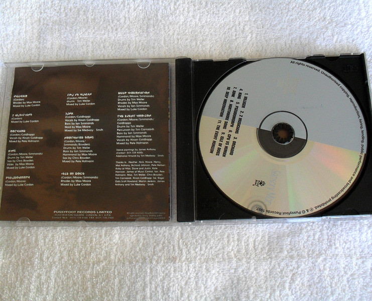 Electro Future Jazz - SPACER Sensory Man CD 1997