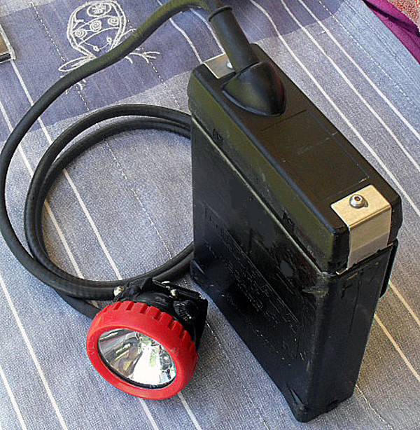 Vintage OLDHAM (UK) Miners Safety Lamp With T5 Battery Pack