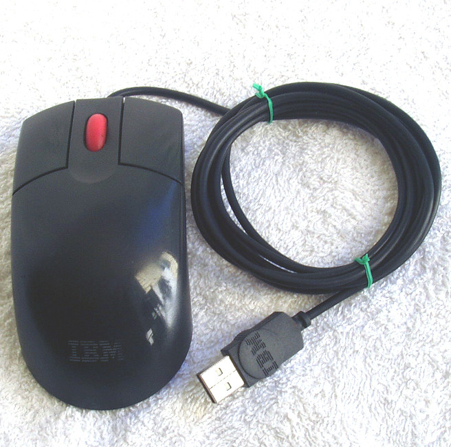 GENUINE IBM Optical Mouse (USB) Ex ThinkPad Laptop