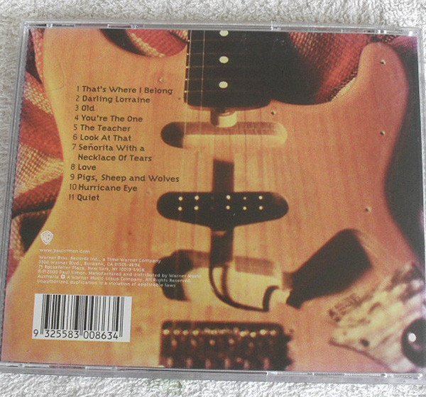 Pop Rock - Paul Simon You're The One CD 2000