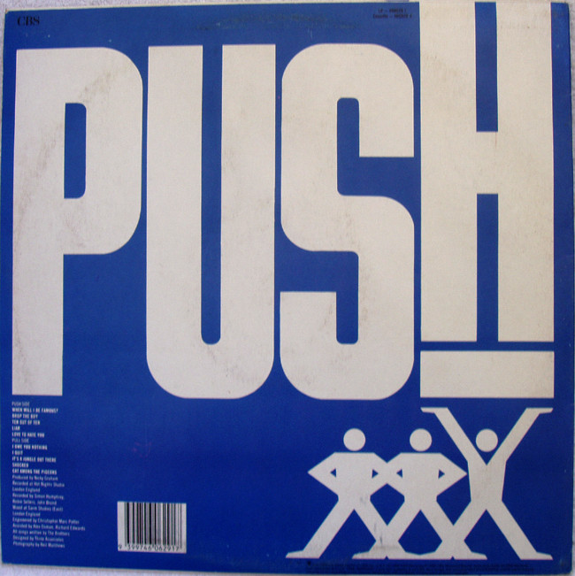 Synth Pop - Bros Push Vinyl 1988