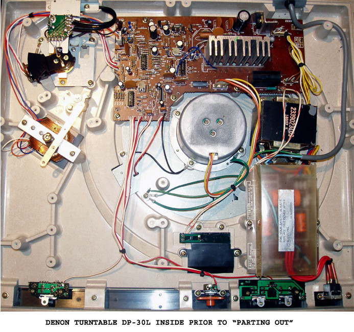DENON DP-30L Turntable SPARE PART - Speed Adjustment Control