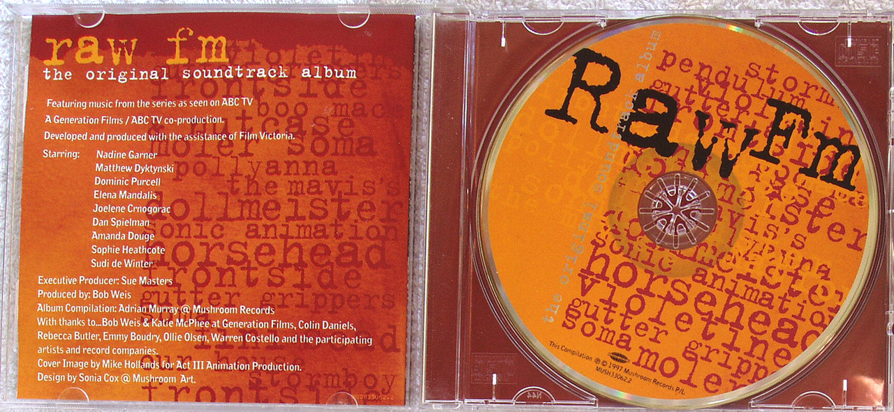 Pop Rock Soundtrack - RAW FM CD 1997
