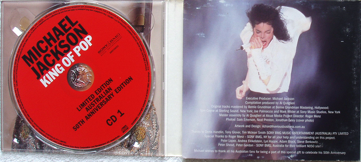 Pop - Michael Jackson King Of Pop 50th Anniversary 2x CD 2008