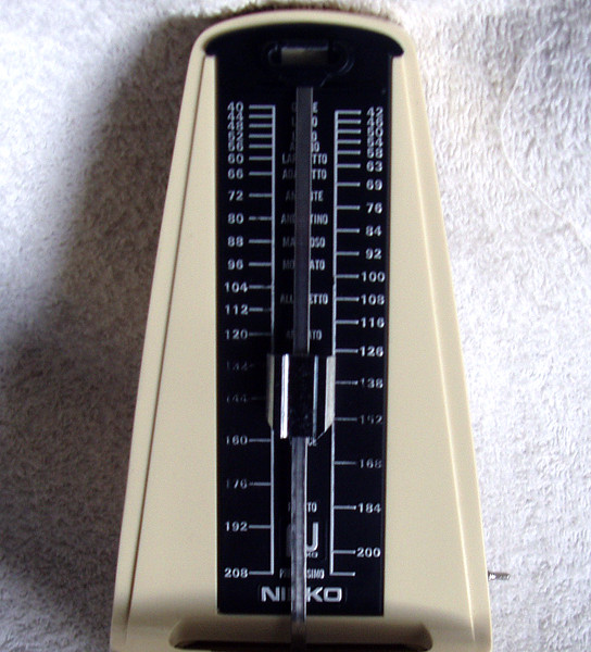 1970's NIKKO SEIKI (Japan) - Standard Analog Metronome (Quality Build)