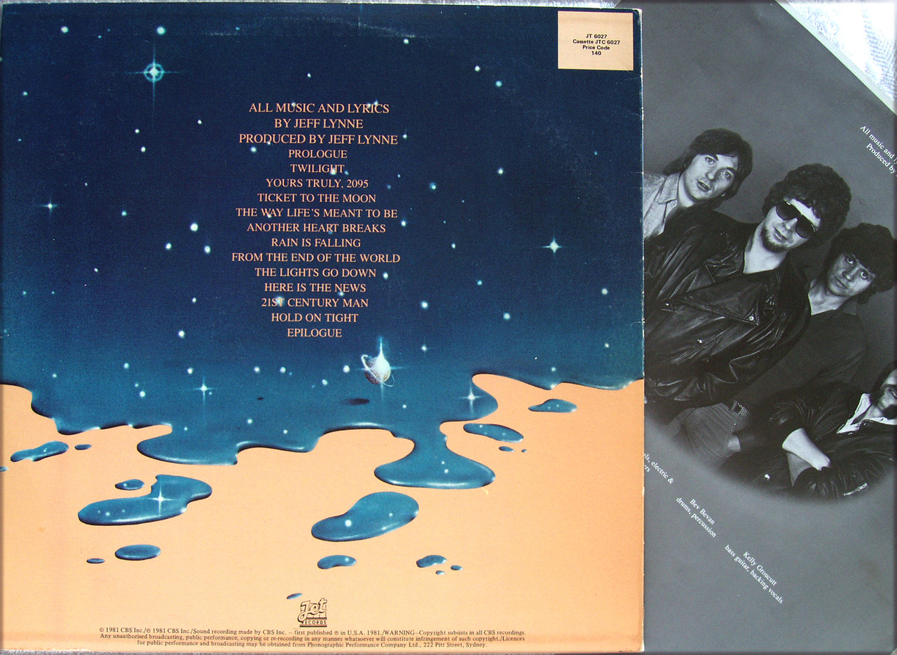 Symphonic Rock ELO (Electric Light Orchestra) Time Vinyl 1981