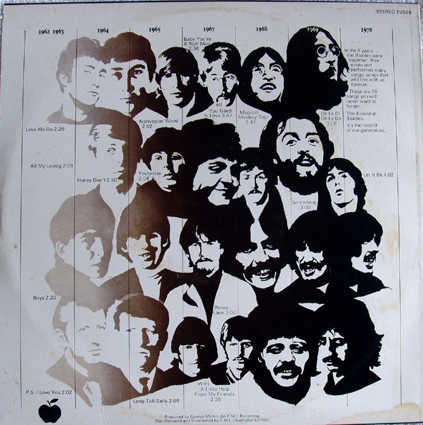 Pop Rock Beat - THE BEATLES The Essential Beatles Vinyl 1979