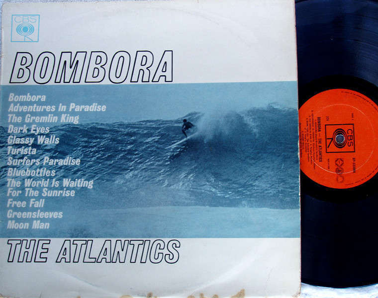 Australian Surf Rock - THE ATLANTICS Bombora Vinyl 1963