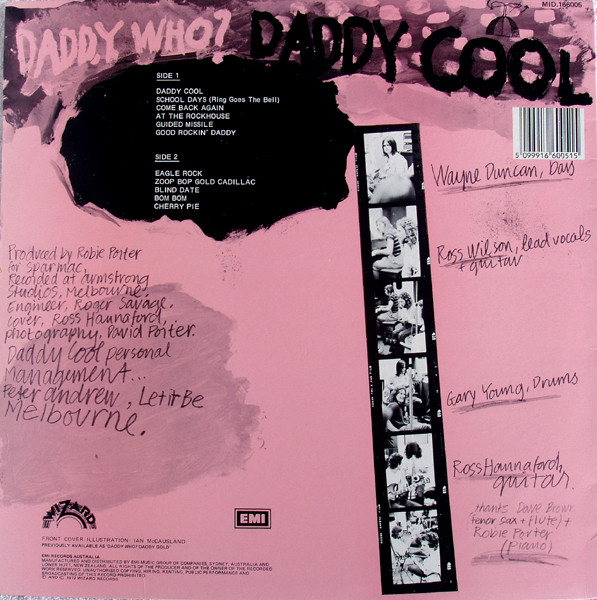 Rock - DADDY COOL Daddy Who? Vinyl 1986 (Reissue)