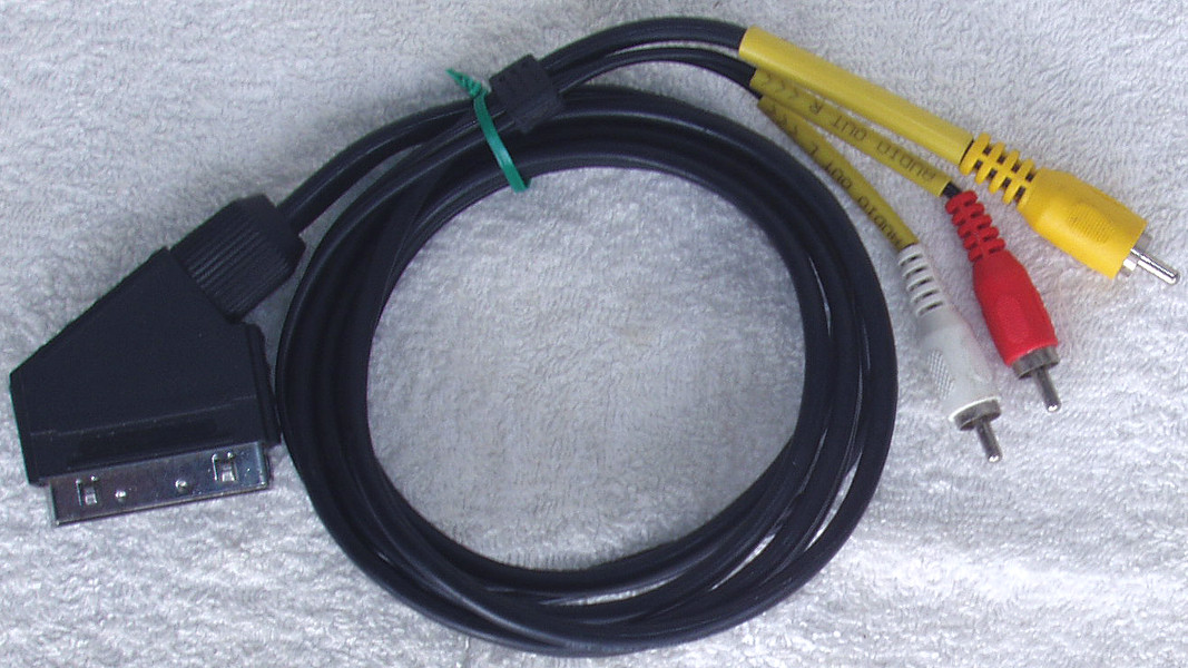 SCART Video & Audio Interconnect Lead (Basic Model)