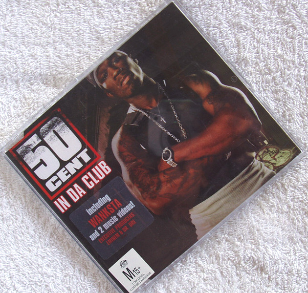 Thug Rap - 50 CENT In Da Club Enhanced CD Single 2003
