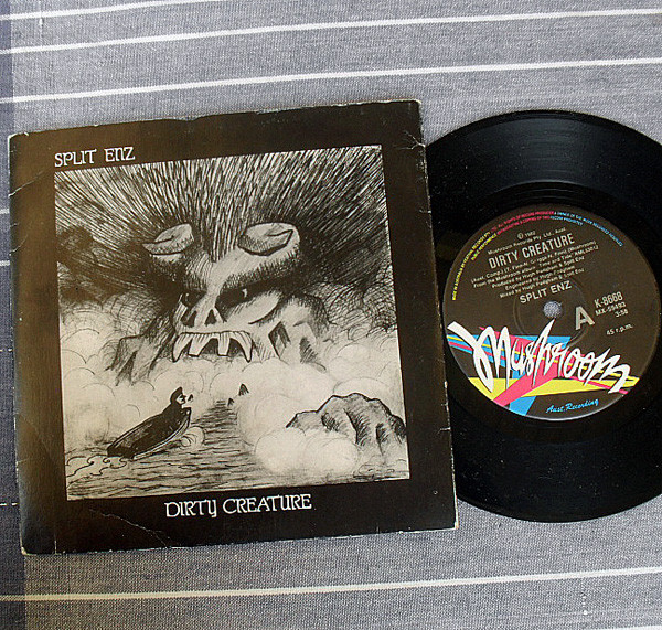 Synth Pop - Split Enz Dirty Creature 7" Vinyl 1982