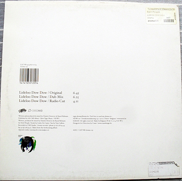 Deep House Vinyl - Swirl People Lideloo Dow Dow 12" Vinyl