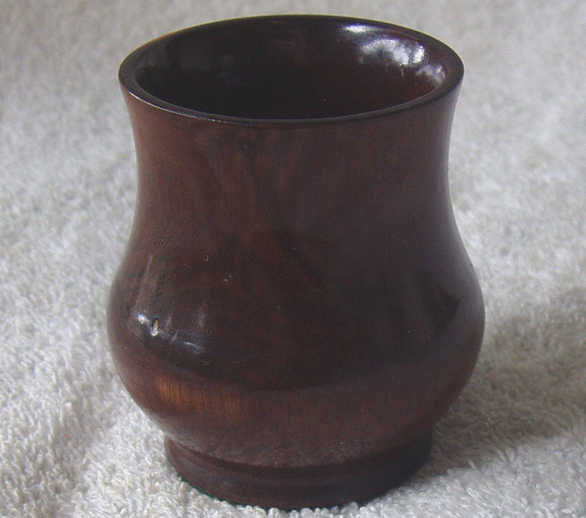West Australian Hand Turned JAM WATTLE Small Desk Container