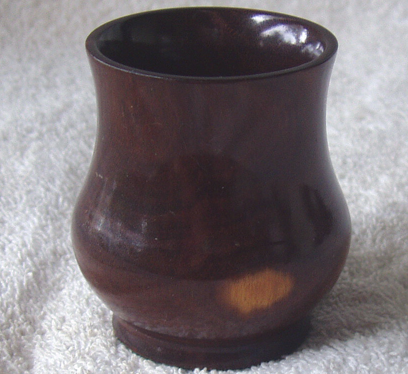 West Australian Hand Turned JAM WATTLE Small Desk Container