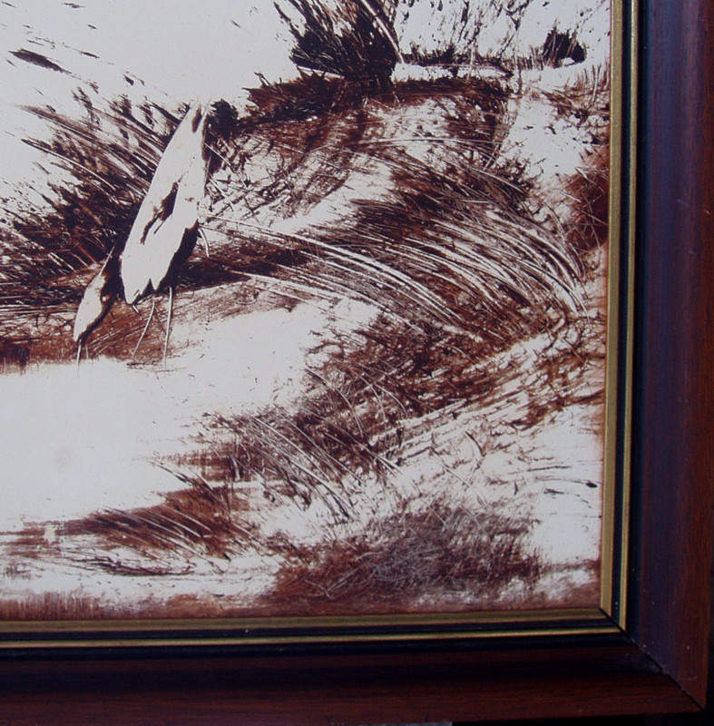 Australian Oil On Board JIM CROFTS Untitled (Perhaps Unfinished) Nice Frame