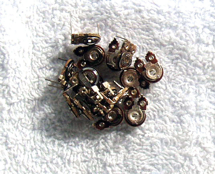 Miniature Japanese TRIMMER POT 50K (PCB Mount) New Old Stock - TIME TUNNEL