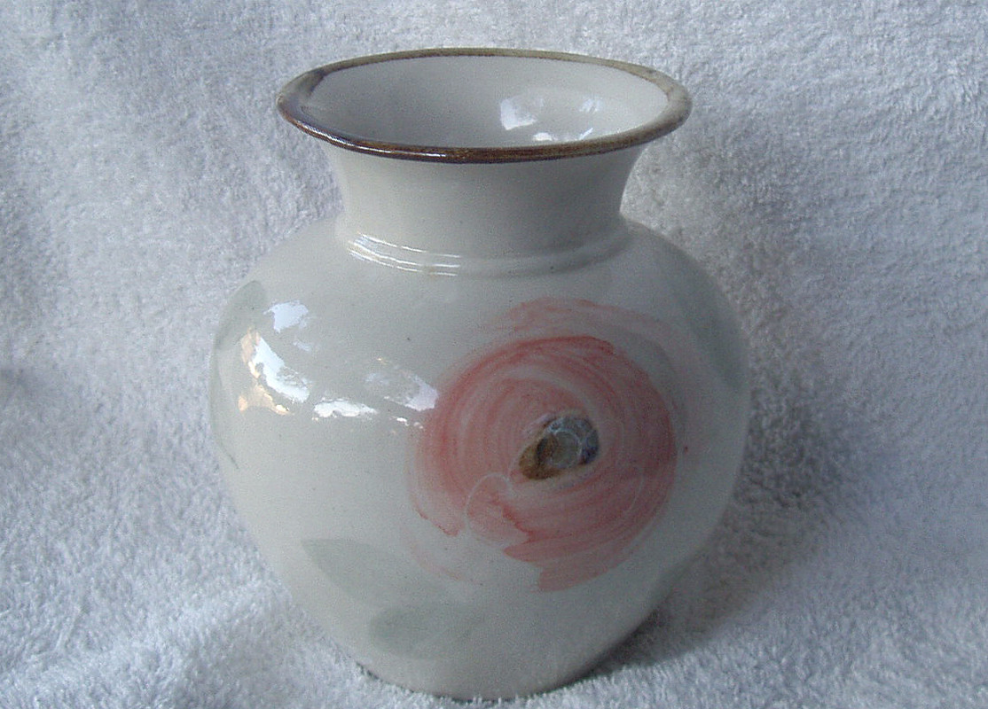 Australian ROBERT GORDON POTTERY Orchard Blossom Small Vase